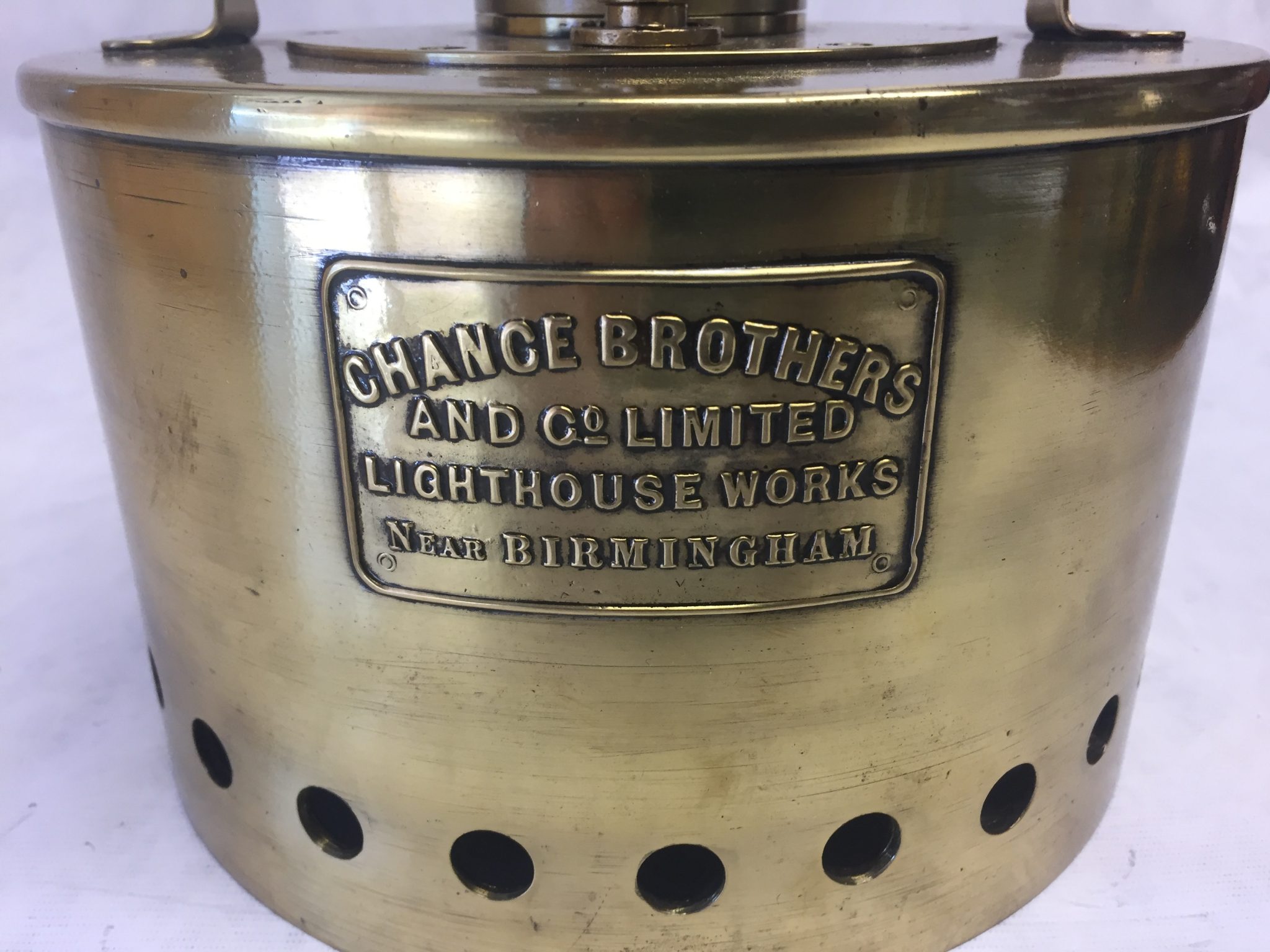Chance Brothers Oil Lamp c1900 - Chance Brothers